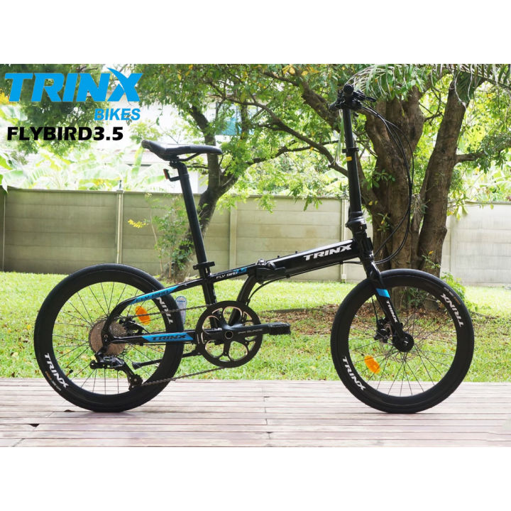 จักรยานพับได้ TRINX FLYBIRD 3.5 ล้อ 20" LTWOO 10 SP ดิสน้ำมัน RSX เฟรม ...