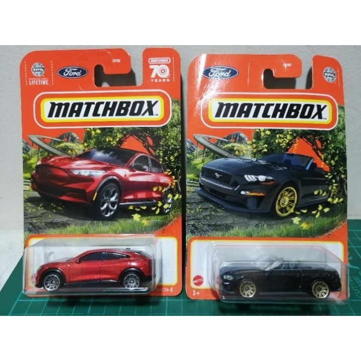 Matchbox Ford GT Mustang Coupe GT40 1:64 Toy Diecast Muscle Car Mattel ...