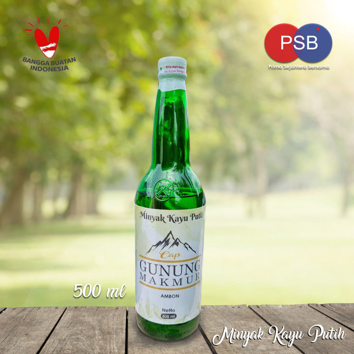 Minyak Kayu Putih Ambon Cap Gunung Makmur 500 ml | Lazada Indonesia