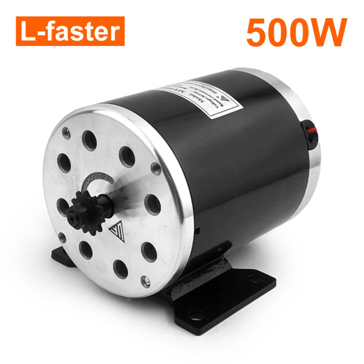 24V 36V 48V 500W High Speed Brush DC scooter Motor | Lazada