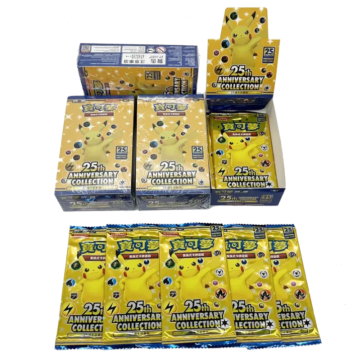 25Th Anniversary Pokemon TCG Cards Traditional Chinese PTCG Energy ...