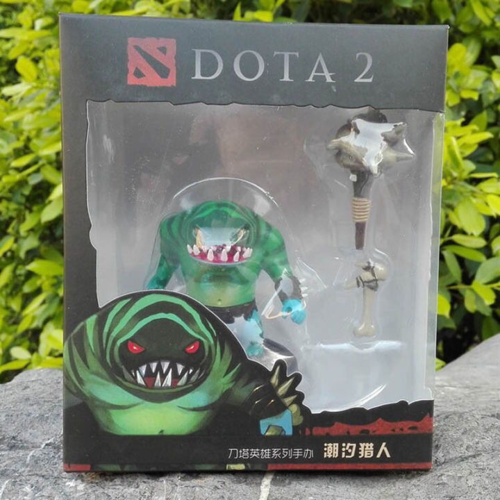 4pcs Dota 2 Game Figure SLARK TINY Doom Boxed PVC Action Figures ...