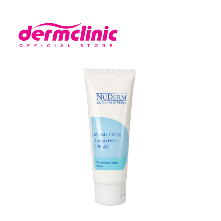 Dermclinic: NuDerm Skin Care Systems Moisturizing Sunscreen SPF 40 ...