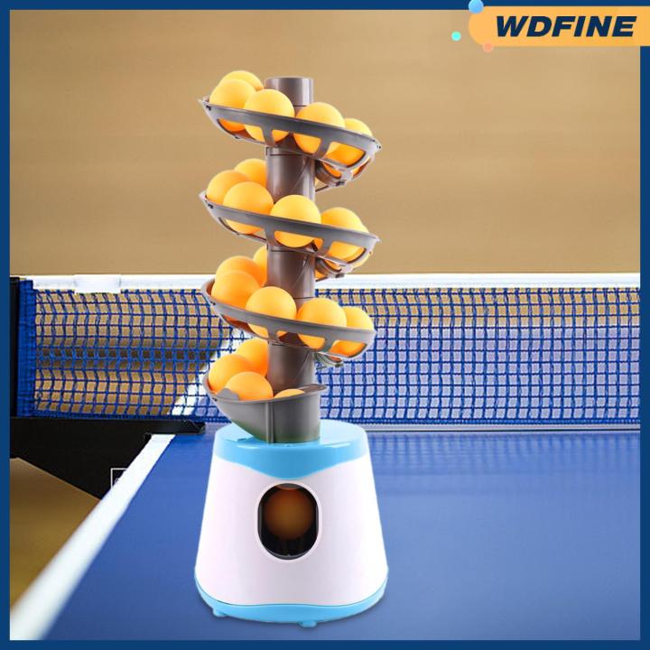 WDFINE Table Tennis Robot, Automatic Table Tennis Machine Table Tennis ...