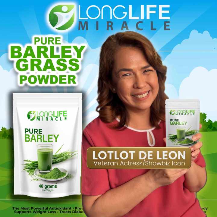 Longlife Miracle Pure Barley Powder 40g/90g 100Capsules | Lazada PH