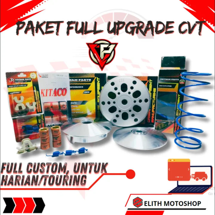PAKET UPGRADE CVT VARIO 125 VARIO 150 CUSTOM BUBUT | Lazada Indonesia