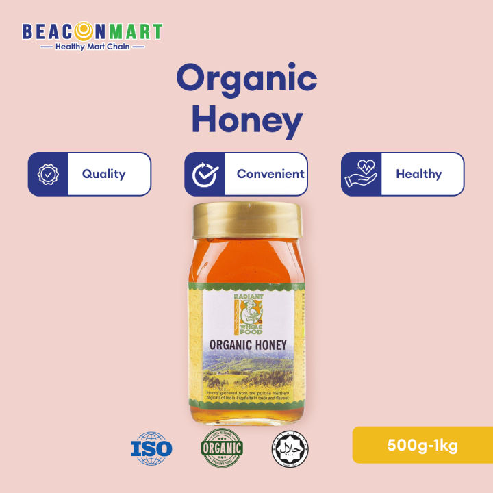 [Beacon Mart - Radiant] Organic Honey | Madu Asli | 蜂蜜 | 500g - 1kg ...
