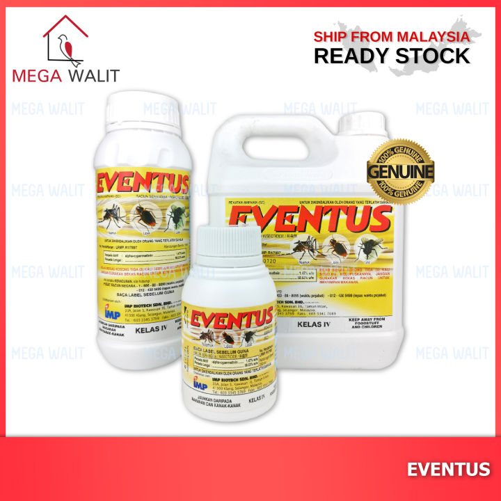 EVENTUS Insecticide Racun Serangga for Kutu, Cockroach, Ant, Spider ...