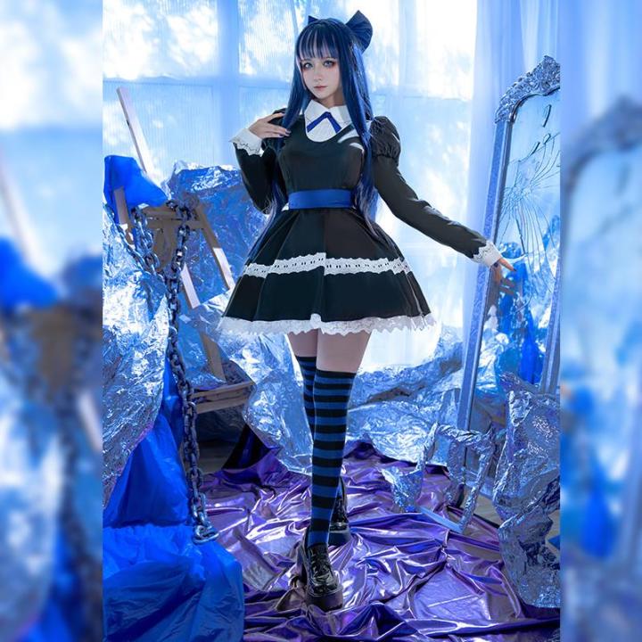 DUDU Panty & stocking with garterbelt cosplay Pandi Stork Scarf cos ...