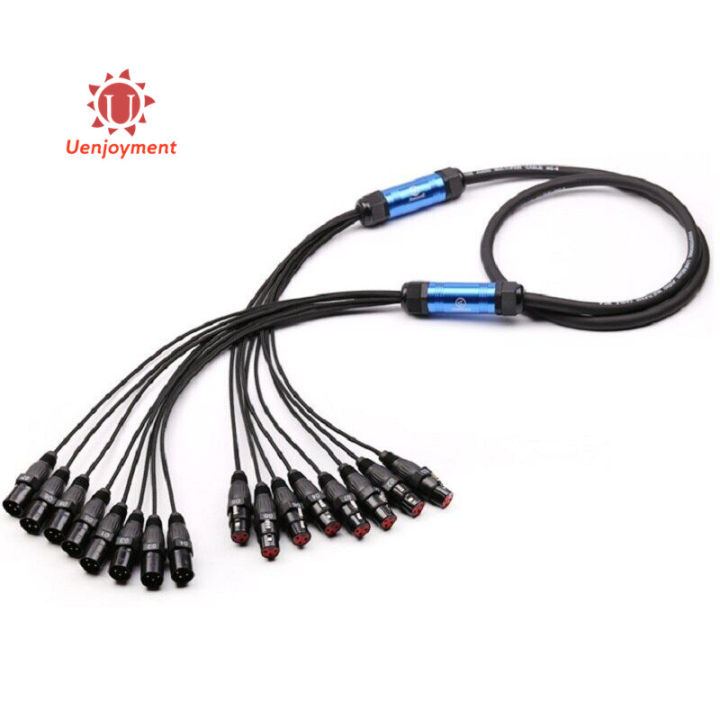 【Stock】Uenjoyment Professional 8 Channel Snake Cable AUDIO XLR Snake ...