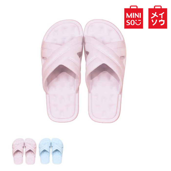 Miniso Women's Crisscross House Slide Slippers | Lazada PH