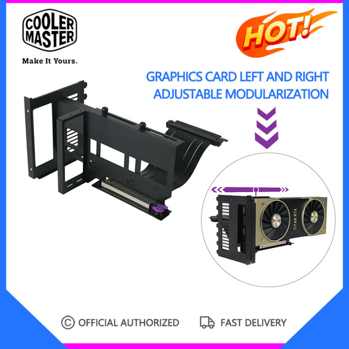 Cooler master Graphics Card Steering Bracket PCI-E 4.0 PCI-E 3.0 X16 ...