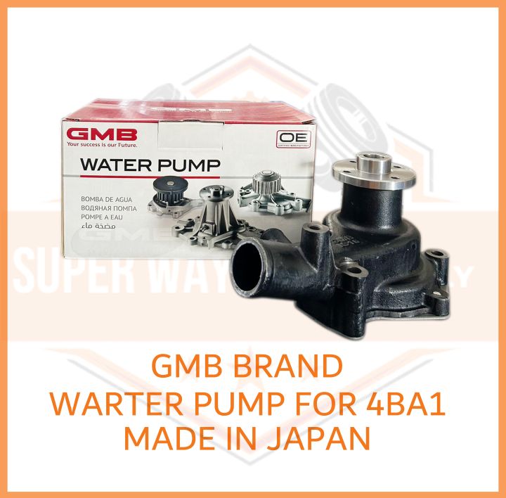 water pump GMB brand GWIS-16AR for isuzu 4BA1 made in japan | Lazada PH