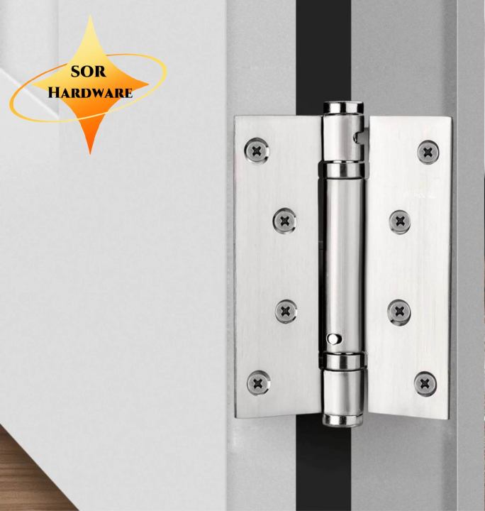 Easy Install Spring Hinge Invisible Door Self-Closing Buffer Damping ...