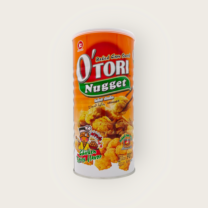 (Thailand) O'Tori Baked Corn Snack. Chicken Spicy Flavor. 90 grams ...