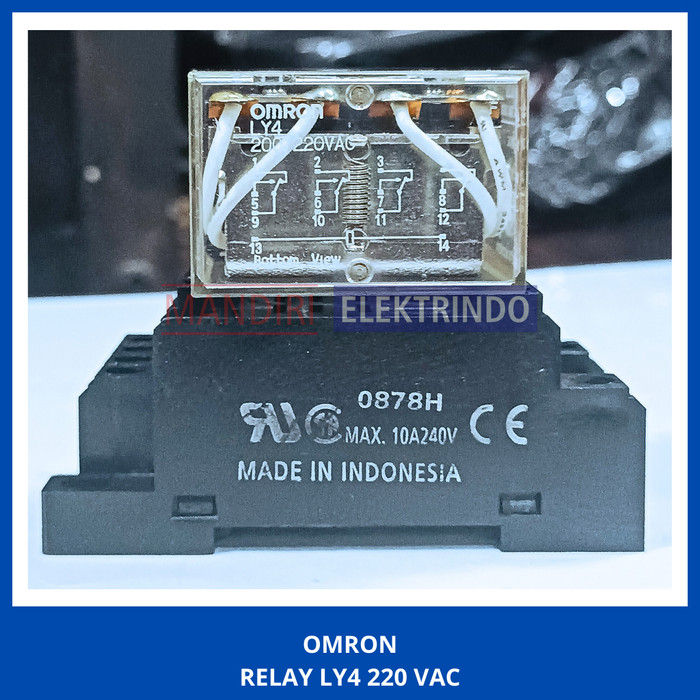 RELAY OMRON LY4 220 VAC - ColtonShop7 | Lazada Indonesia