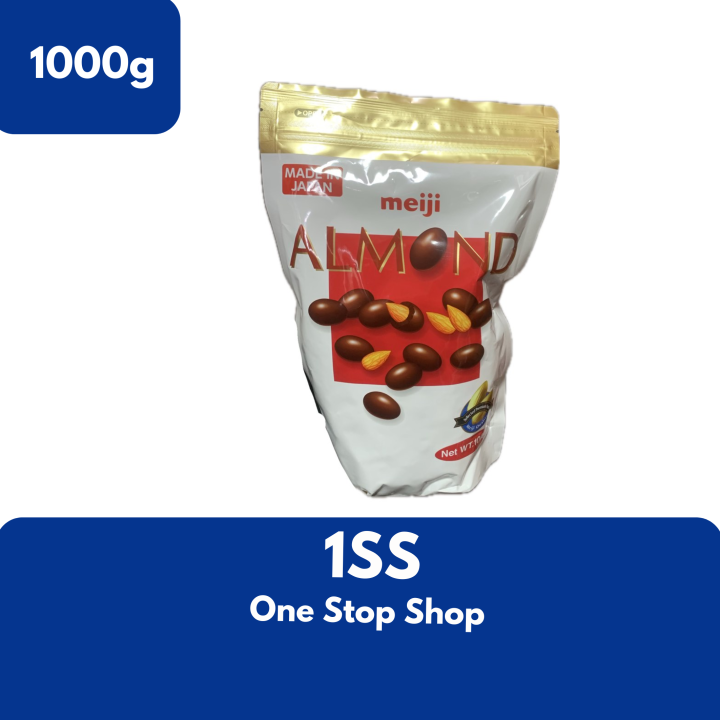 Meiji Almond Chocolate, 1000g | Lazada PH