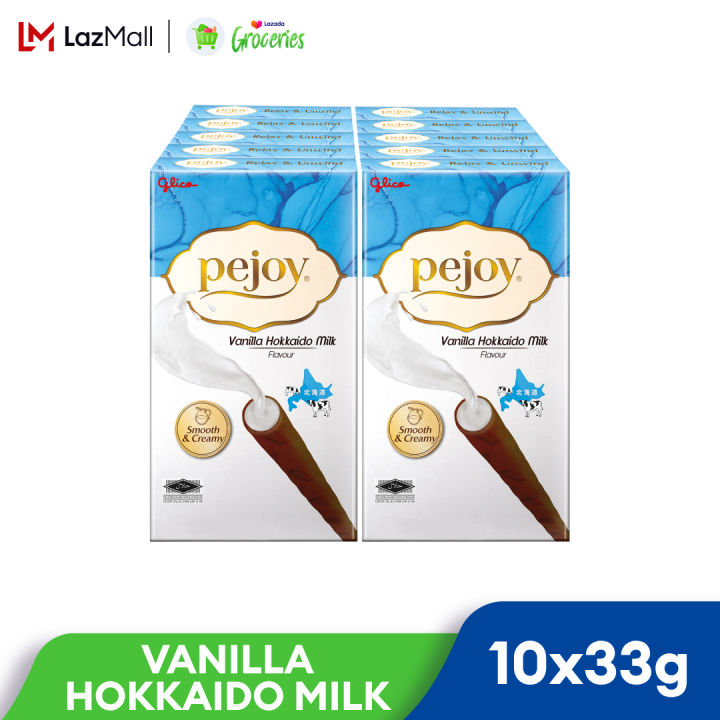 PEJOY HOKKAIDO MILK 33G x 10 PACKS | Lazada