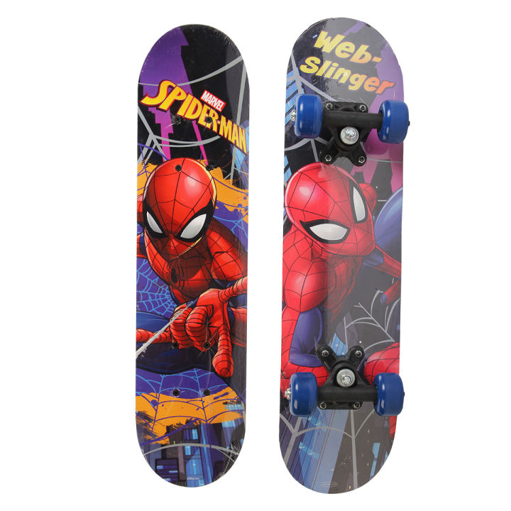 Marvel Spider Man Skateboarding Children's Professional Edition ...