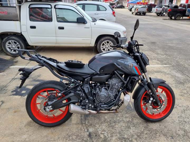 Rear Rack แร็คหลัง แร็คท้าย ตะแกรงท้าย ตะแกรงหลัง YAMAHA MT07 ปี 2016 ...