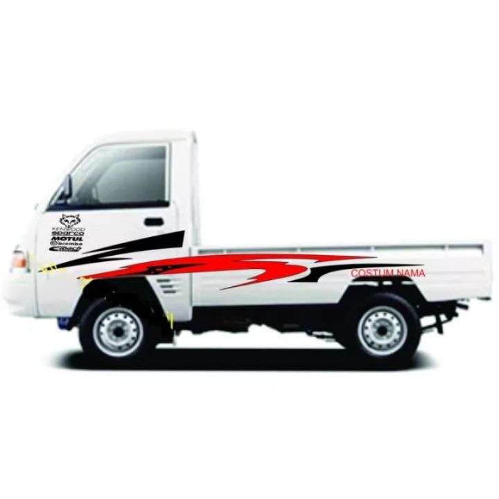 0205 Cutting sticker mobil pick up carry TSS12O FUTURA 01 semua type ...