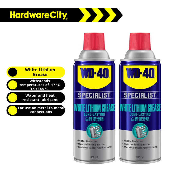 WD40 Specialist White Lithium Grease 360mL | Lazada Singapore