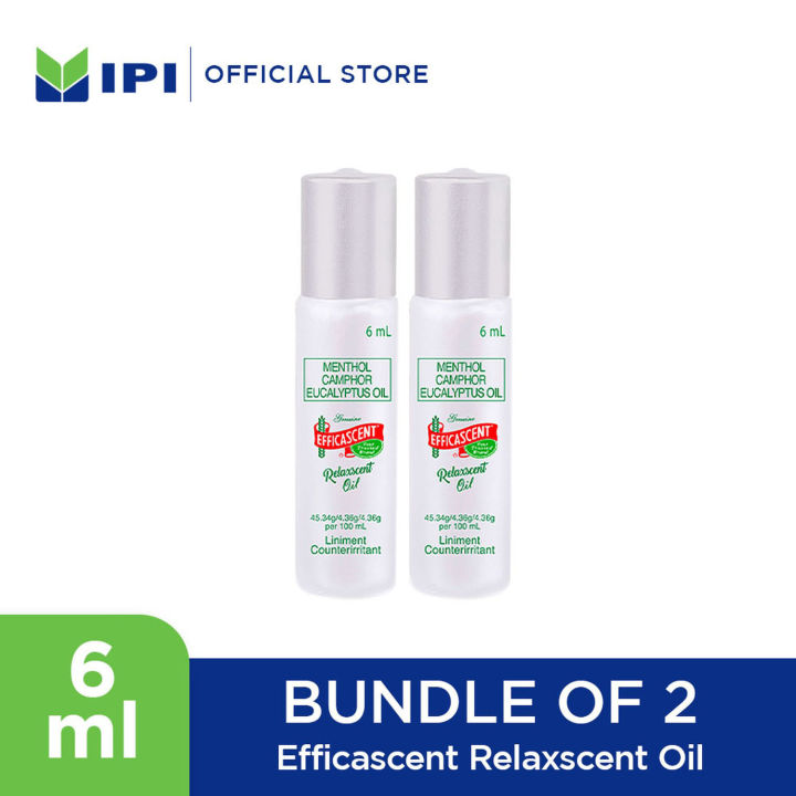 Efficascent Relaxscent Oil 6mL [Bundle of 2] | Lazada PH