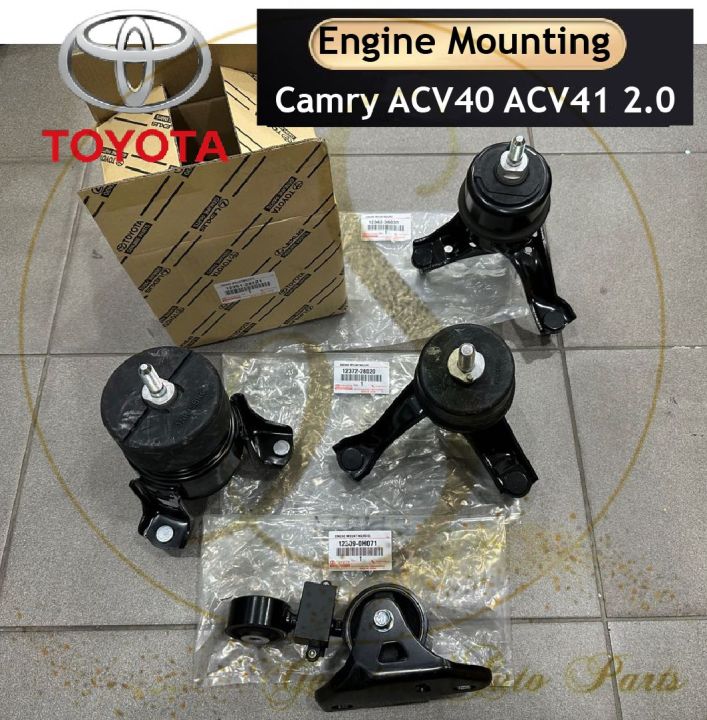 "(100% ORIGINAL) TOYOTA CAMRY ACV40 ACV41 2.0 ENGINE MOUNTING 12361 ...