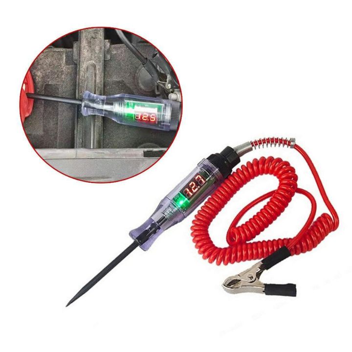 【aust】 Professional Digital Electric Voltage Circuit Tester For Automotive Headlights Lazada Ph