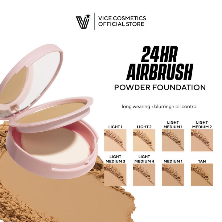 Vice Cosmetics Endlezz Hyper Wear Powder Foundation | Lazada PH