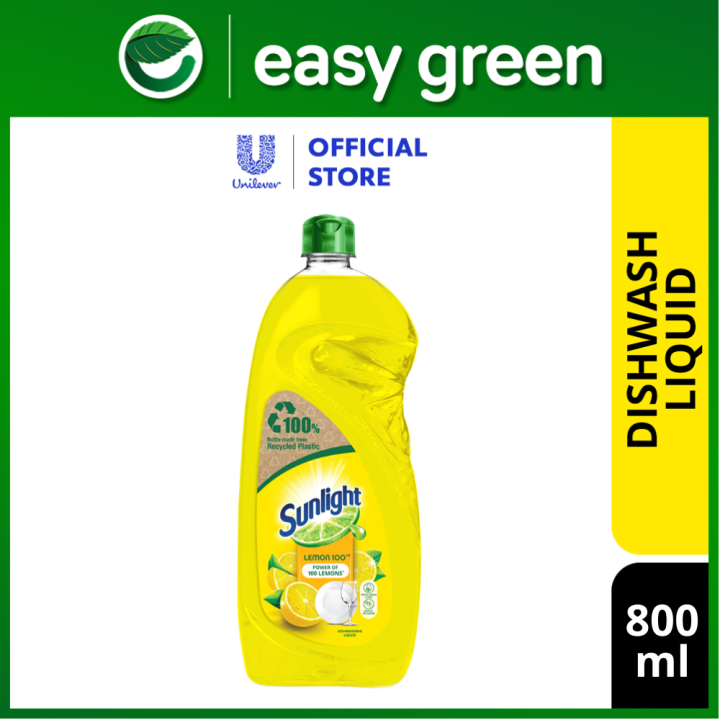 Sunlight Dishwash Liquid Lemon 800ml | Lazada