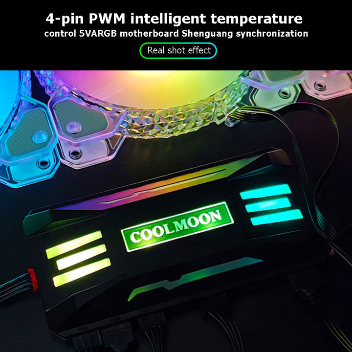 RGB Controller 4Pin PWM 5V 3Pin ARGB Fan PC Case Remote Control | Lazada PH