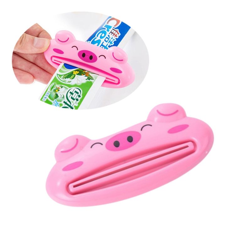 CHAINSHOP Cartoon manual toothpaste squeezer set of 4 Korean Fashion ...