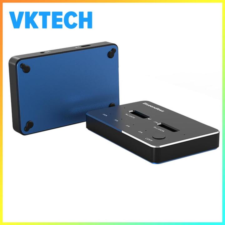 Blueendless USB 3.1 Dual-Bay SSD Enclosure Docking Station Offline ...