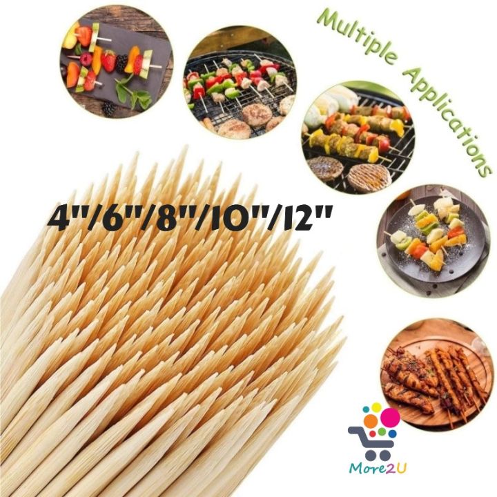 [500g] Bamboo Skewers / Bamboo Stick / Satay Stick / Satay Skewers ...
