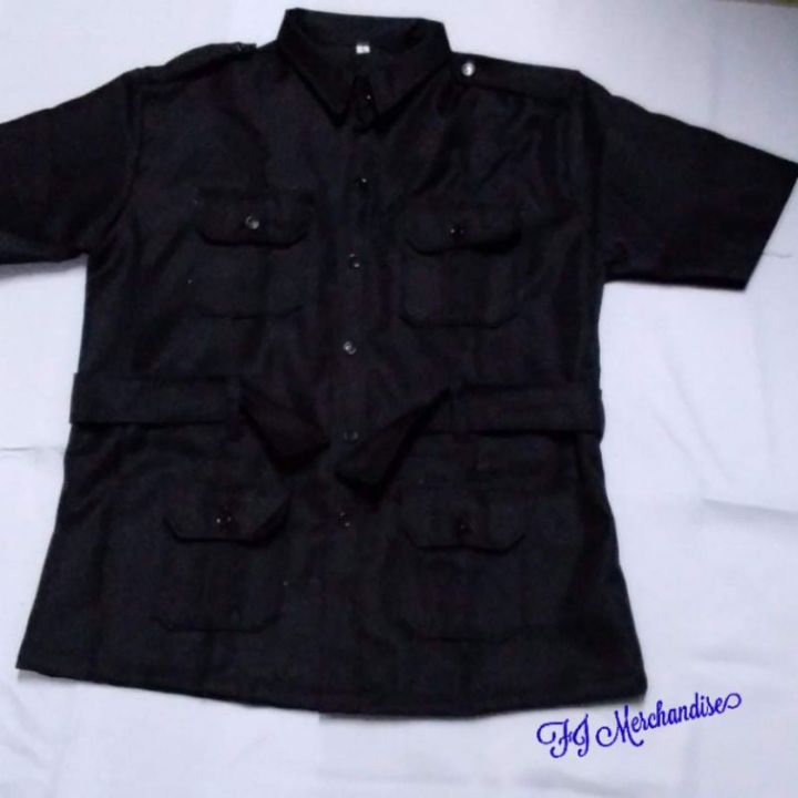 Security Bash Jacket Navy Blue Uniform ## | Lazada PH