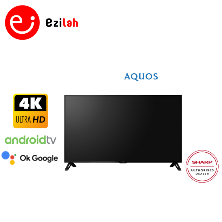 Sharp 65" 4TC65CK1X 4K UHD Android 9 Smart TV support Netflix Youtube ...