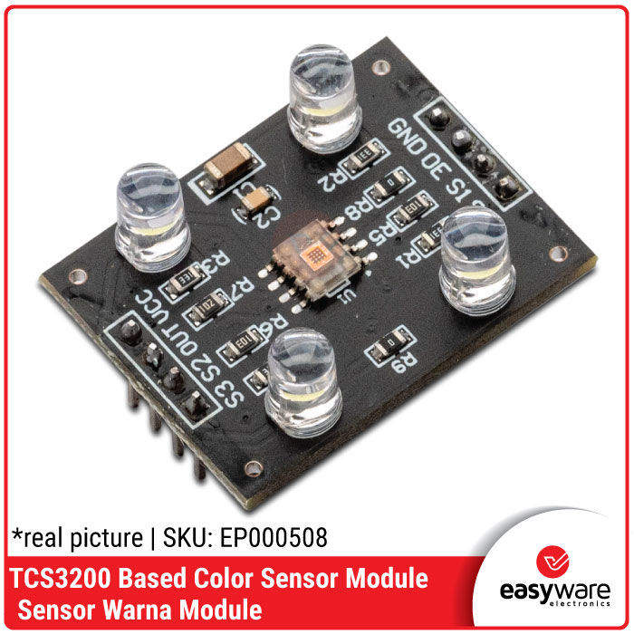 Tcs3200 Color Sensor Recognition Detector Module Sensor Warna Tcs 3200