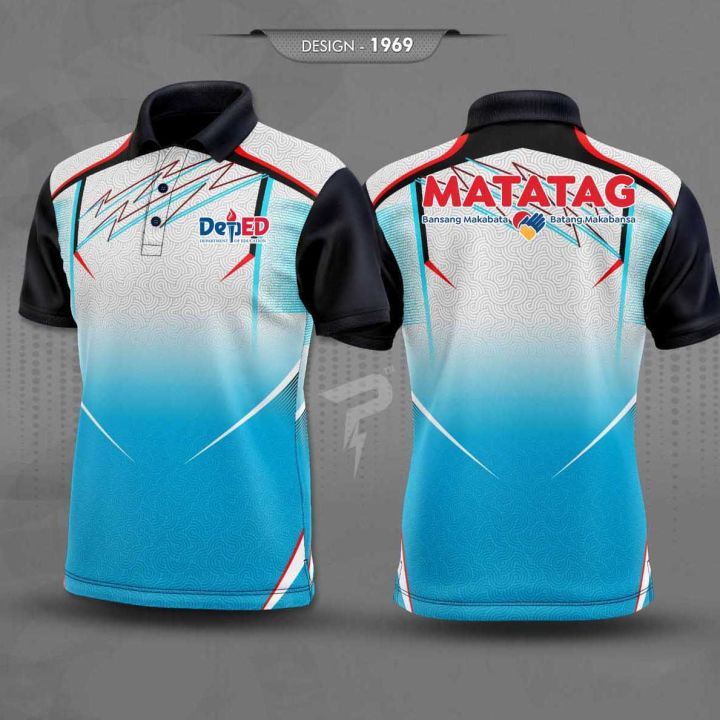 DEPED MATATAG POLO SHIRT UNIFORM FULL SUBLIMATION POLO FOR WOMEN AND ...