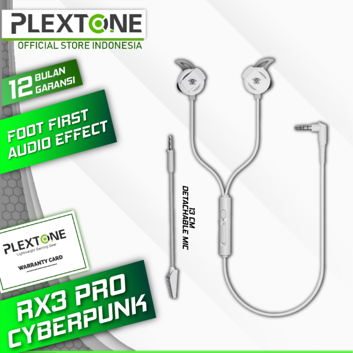 Plextone RX3 Pro Cyberpunk Esport Gaming Driver Earphone | Lazada Indonesia