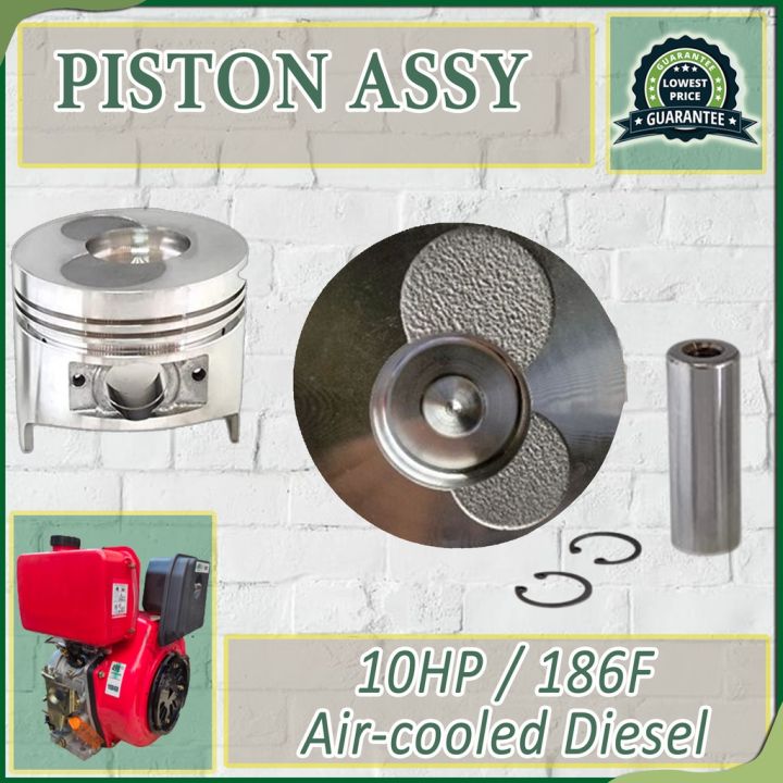 Piston Assy Assembly for MAXIMUS 10HP 186F Air-cooled Diesel Engine ...