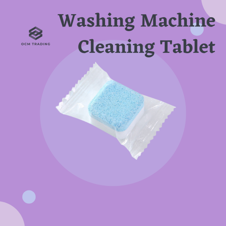 OCM Washing Machine Cleaner Tablet Laundry Tank Descaler | Pembersih ...