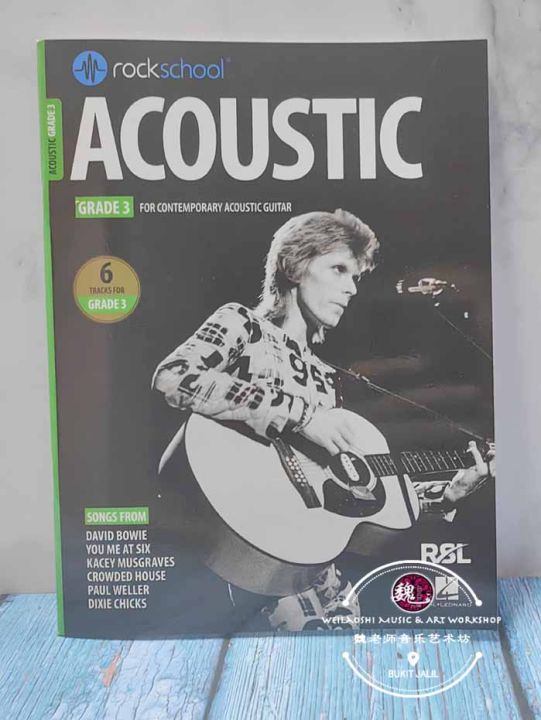 Rockschool Acoustic Guitar Grade 3 Guitar Exam Grade Book | Lazada