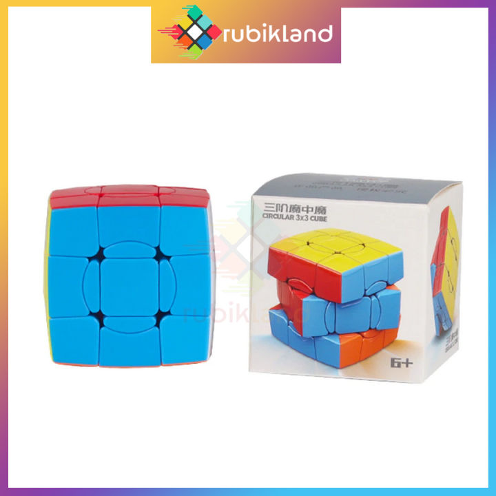 Rubik Crazy 3x3 Plus Rubic Biến Thể Vòng Tròn Ở Tâm Đồ Chơi Trí Tuệ Trẻ ...