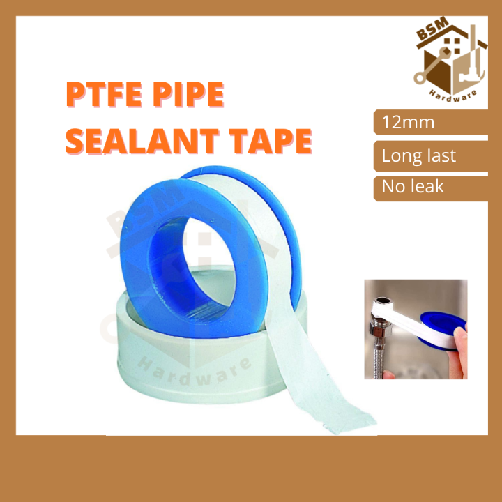 BSM Thread seal tape PTFE tape Water Plumber Teflon Sink tape White ...
