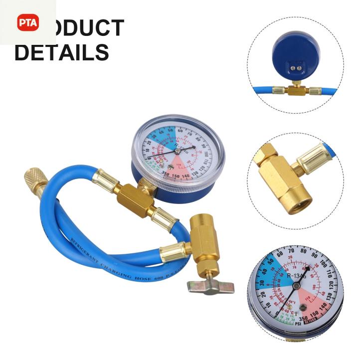 automalls Air Conditioning Recharge Kit for Car with R134A R12 R22 and ...