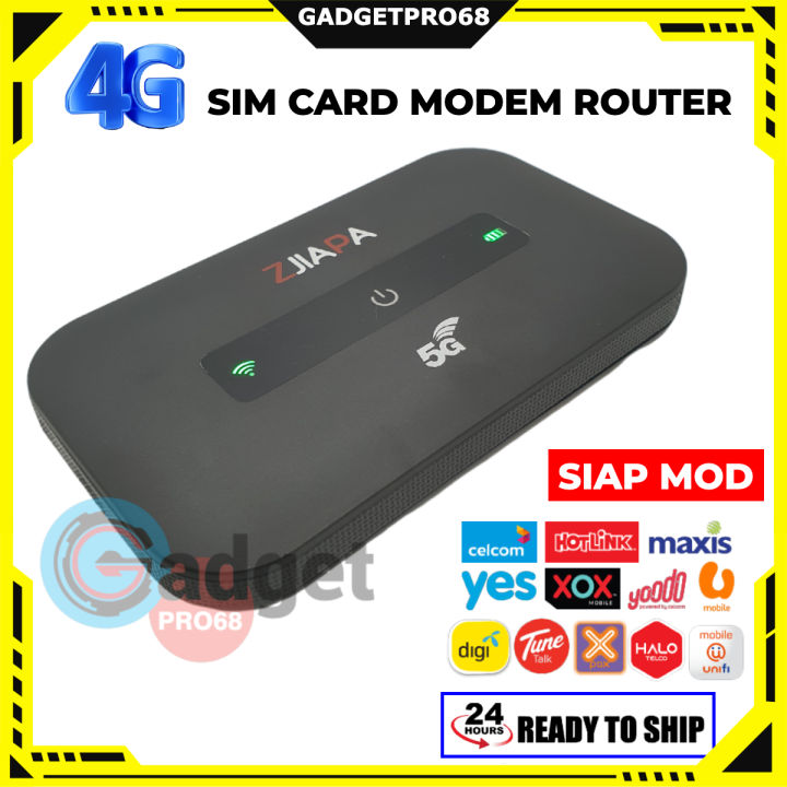 MODIFIED 4G LTE MiFi A8+ Pocket WiFi Unlimited Wi-Fi MiFi Router ...