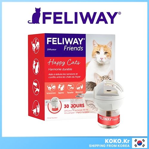 FELIWAY Friends Diffuser Starter Kit / Refill 48ml | Lazada PH