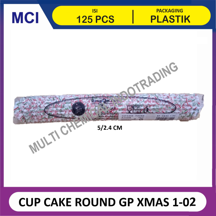 KERTAS ALAS CUP CAKE ROUND 5/2.4 CM / CUPCAKE PAPER REPACK ±125 PCS ...