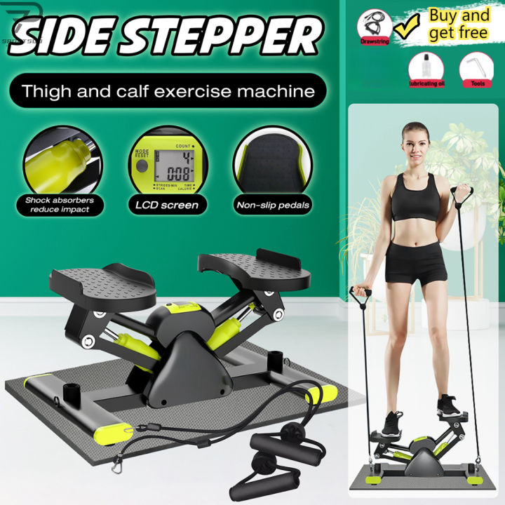 Pedal Exercise Stepper Foot Stepper Leg Machine Hydraulic Step Up Home ...